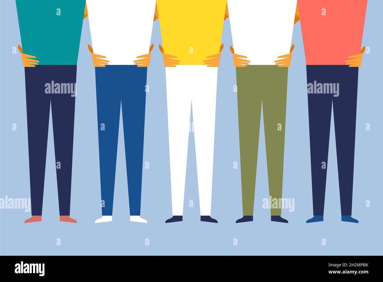 Legs together Stock Vector Images - Alamy