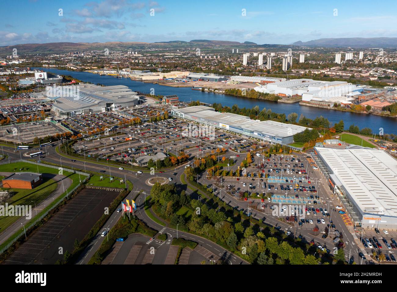 Braehead retail park glasgow hi-res stock photography and images - Alamy