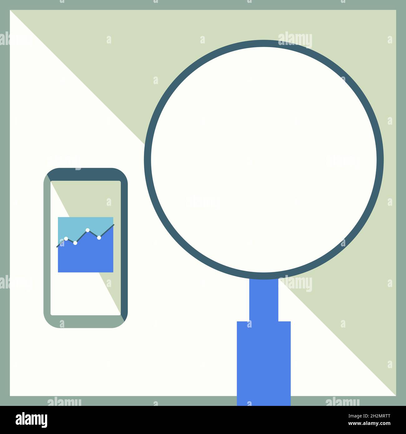 Illustration Of Smartphone Presenting Skills Improvement Beside A Large ...