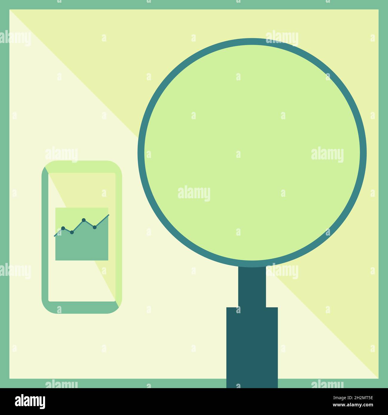 Illustration Of Smartphone Presenting Skills Improvement Beside A Large ...