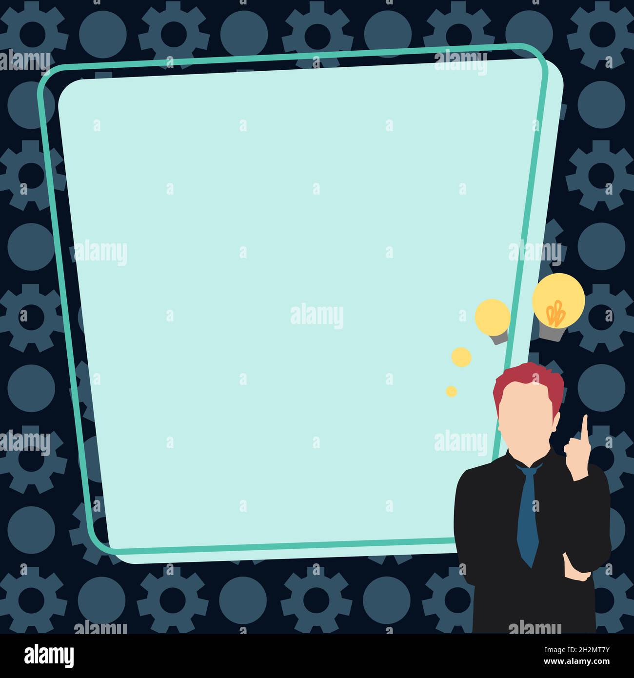 Working at a computer standing up Stock Vector Images - Alamy