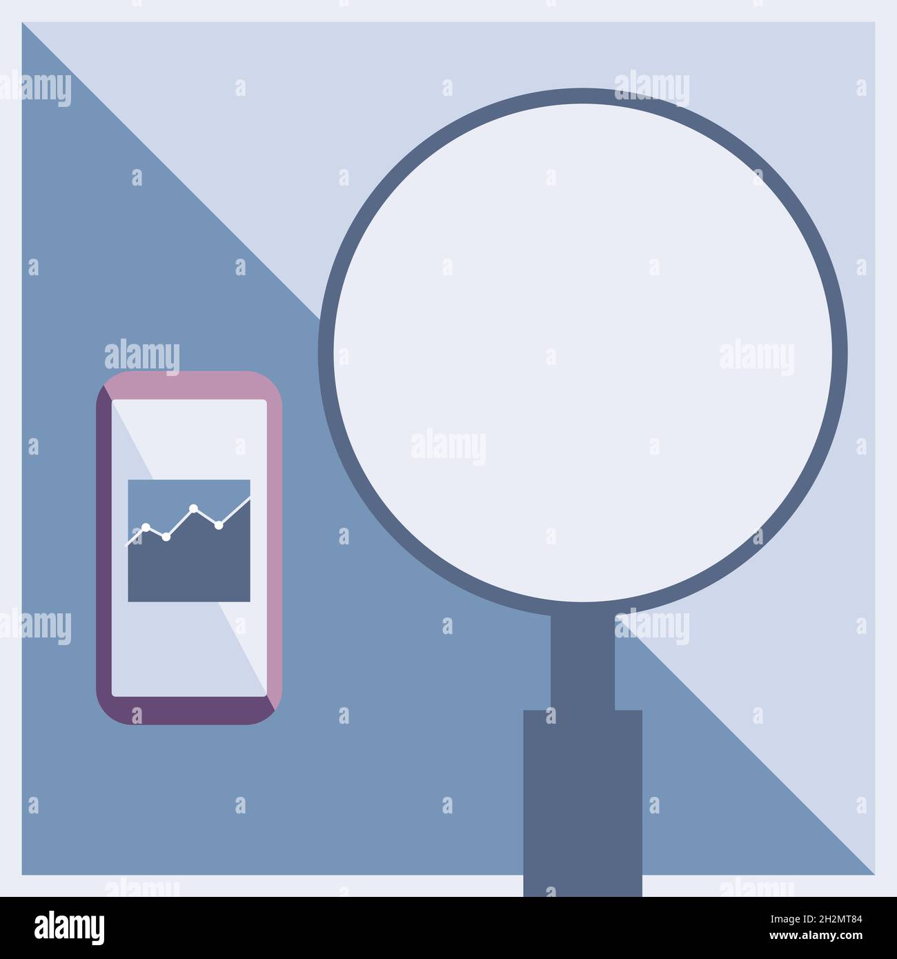Illustration Of Smartphone Presenting Skills Improvement Beside A Large ...