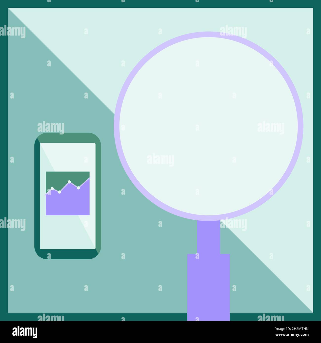 Illustration Of Smartphone Presenting Skills Improvement Beside A Large ...