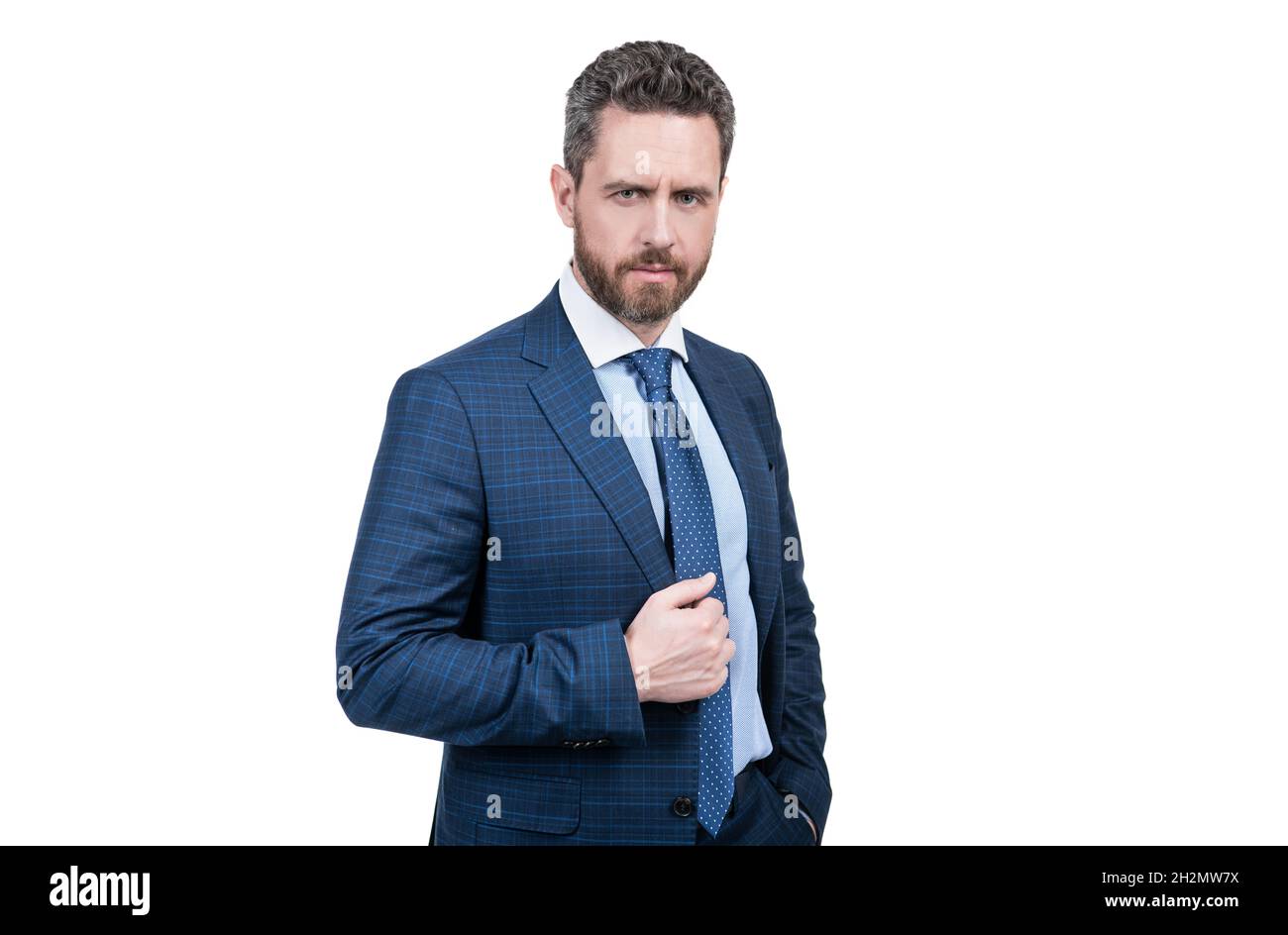 Suiting trend is anything but basic. Director wear classic navy suit ...