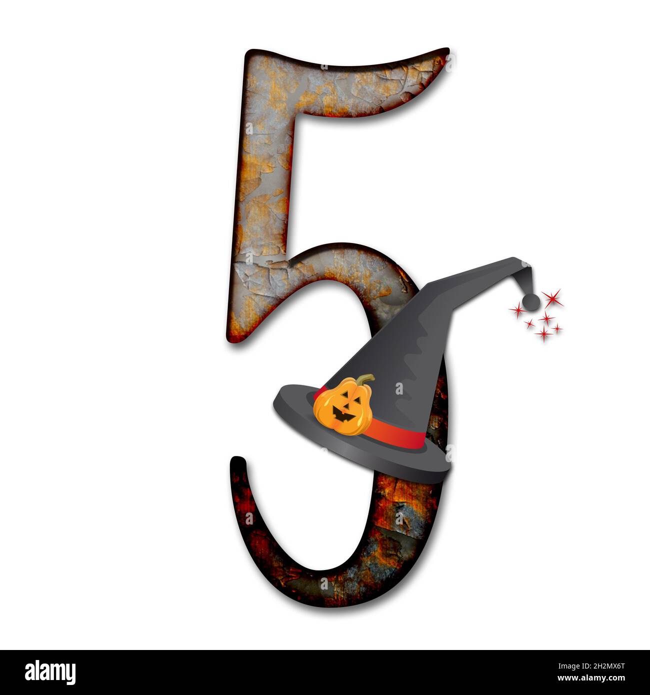 Number ornament hi-res stock photography and images - Alamy