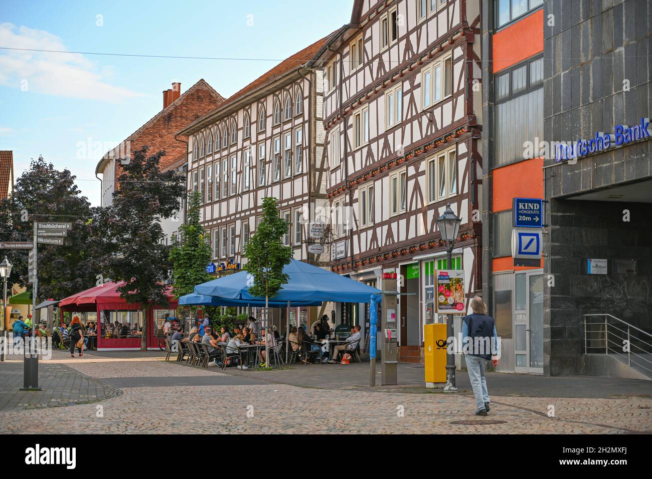 Fachwerkhäuser, Altstadt, Eschwege, Hessen, Deutschland Stock Photo - Alamy