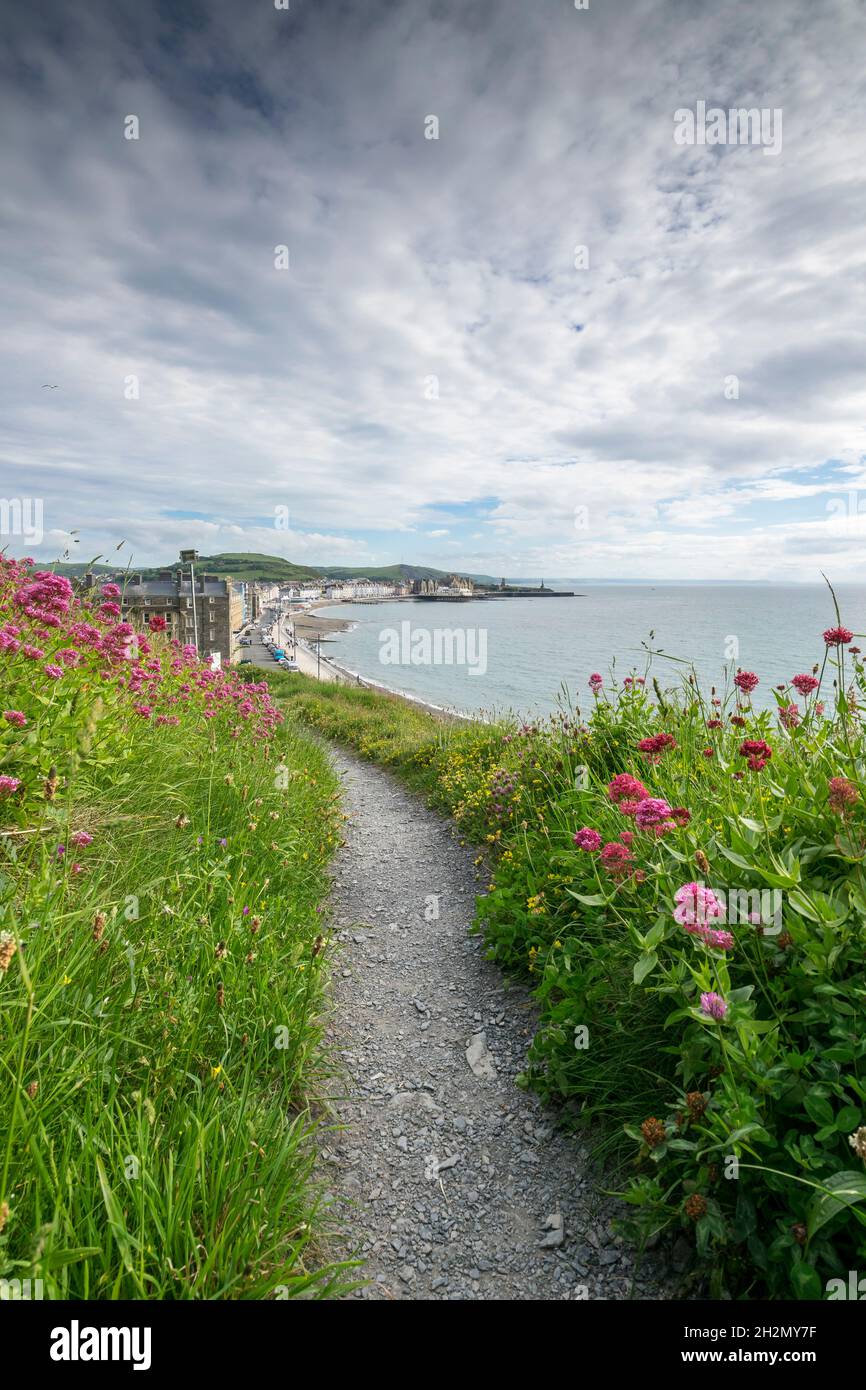 Aberystwyth promenade hi-res stock photography and images - Alamy