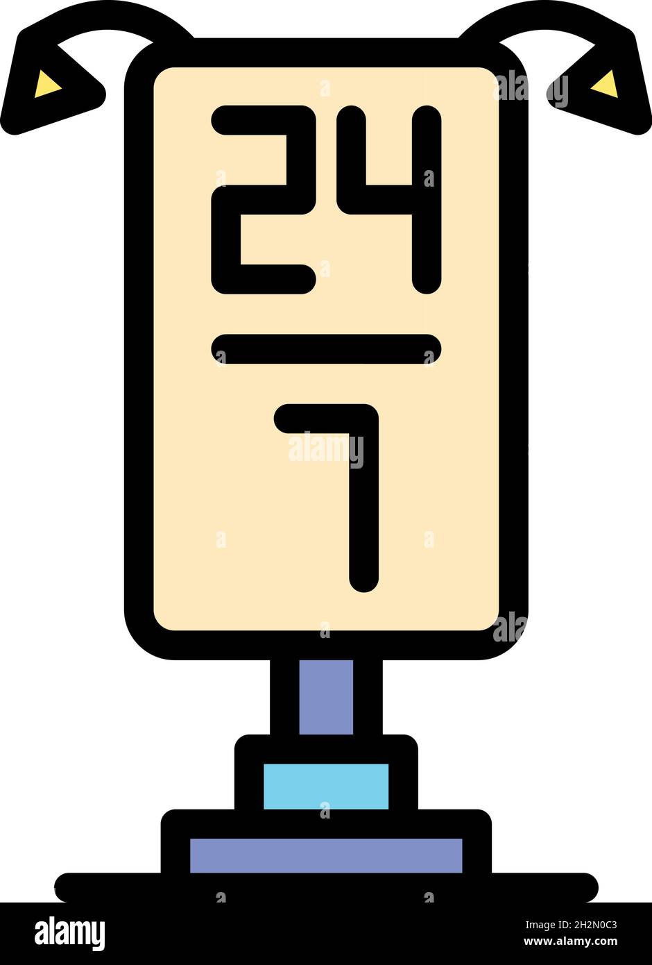 Service center lightbox icon hi-res stock photography and images - Alamy