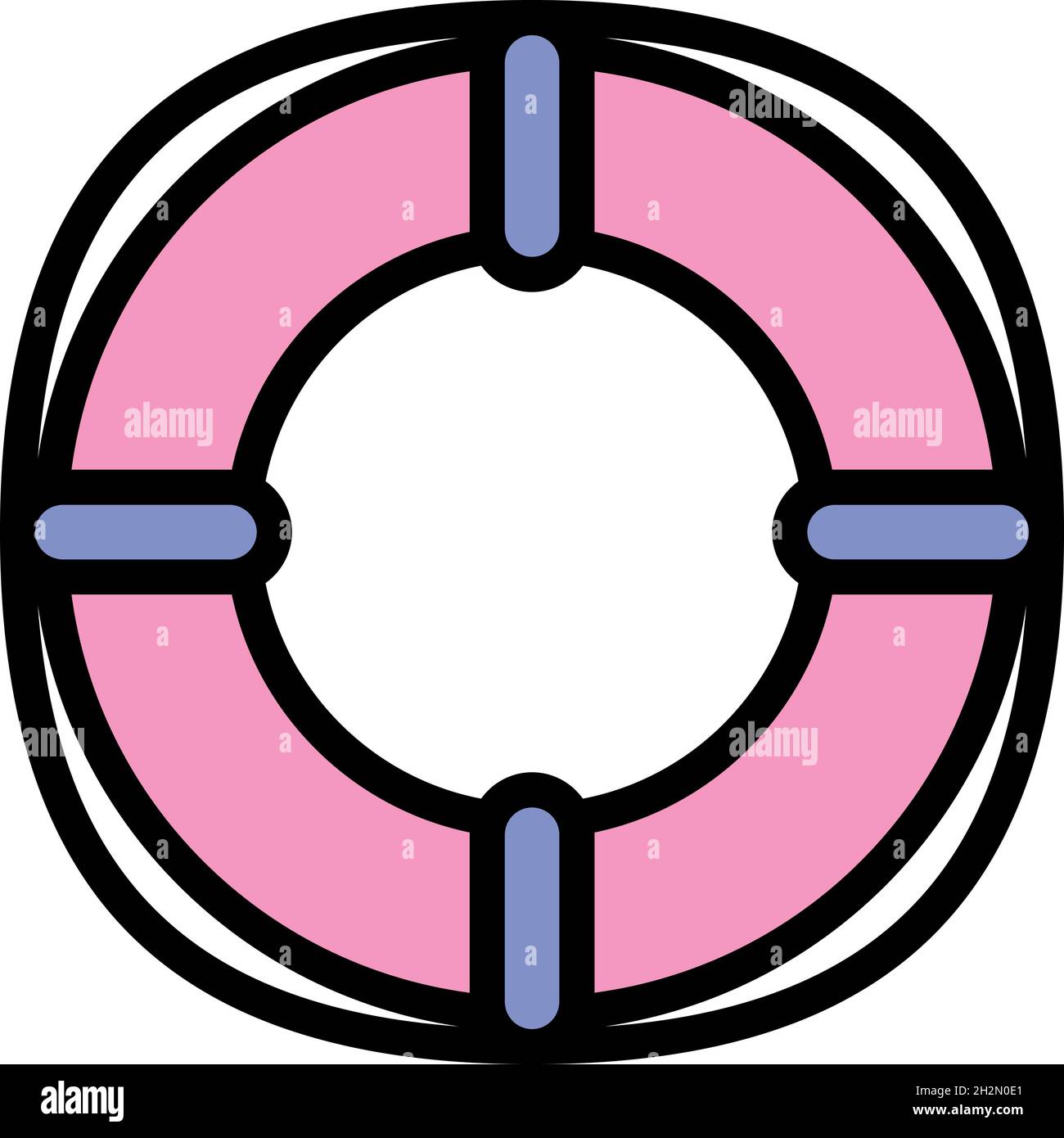 NAME icon. Outline NAME vector icon color flat isolated Stock Vector ...