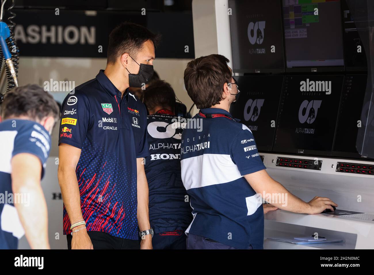 Austin, USA. 22nd Oct, 2021. ALBON Alexander (tha), Test and Reserve ...