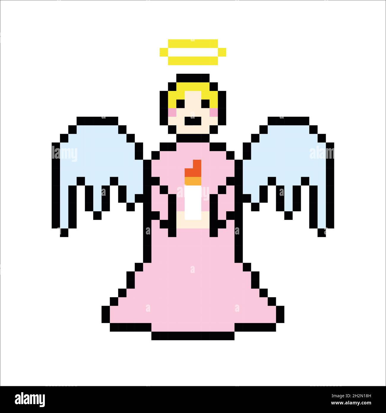 Cute angel illustration hi-res stock photography and images - Alamy