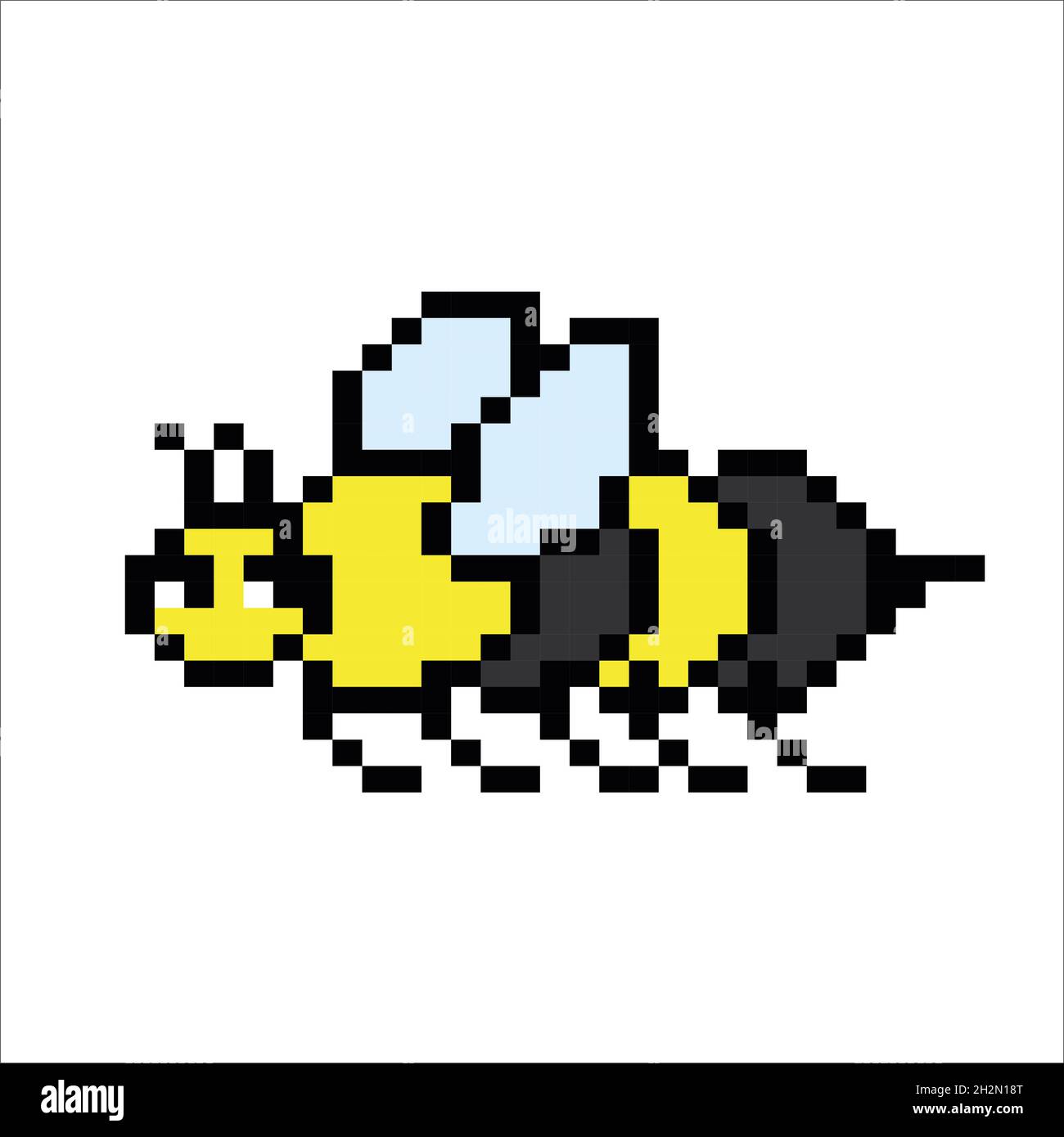 Bee Pixel High Resolution Stock Photography and Images - Alamy