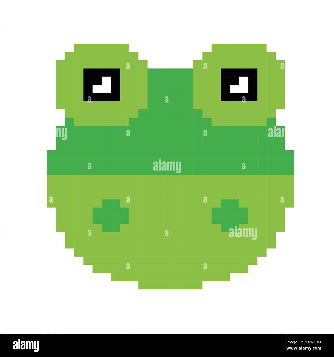 Pixel frog hi-res stock photography and images - Alamy