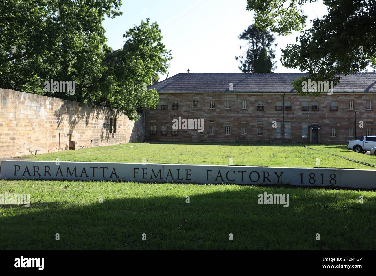 Parramatta Female Factory, 1818. Historical landmark in North ...