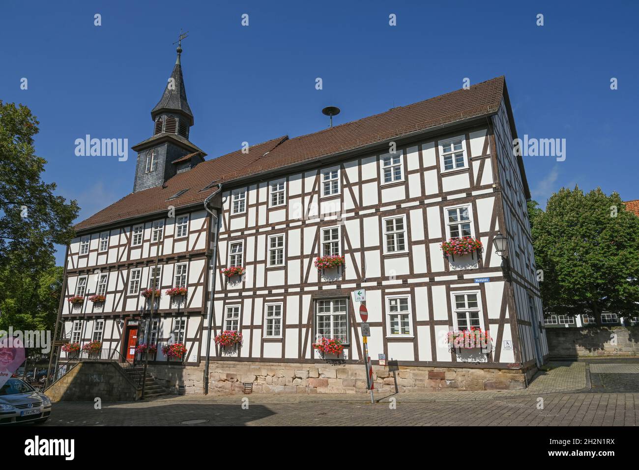 Rathaus, Allendorf, Altstadt, Bad Sooden-Allendorf, Hessen, Deutschland ...