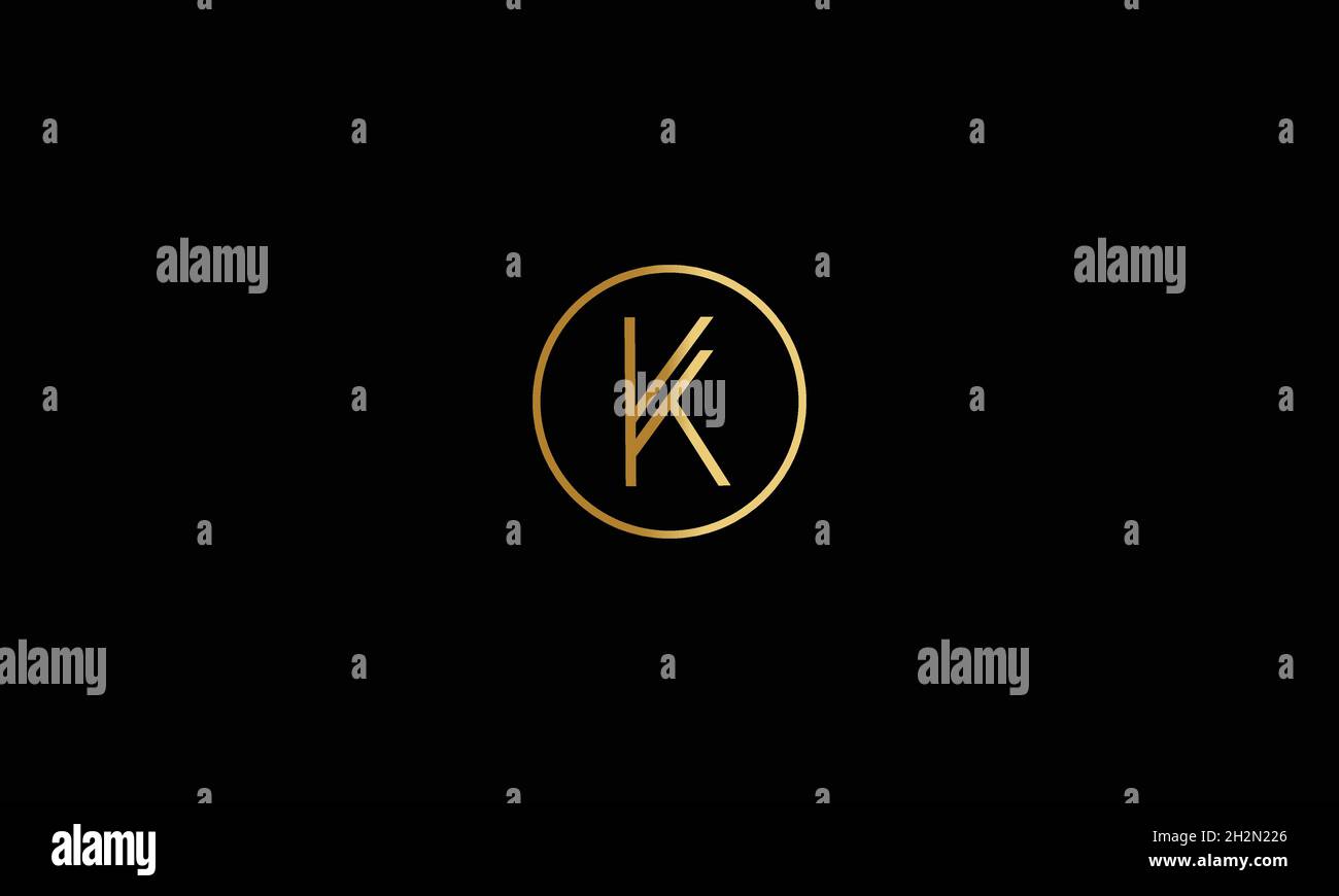 LETTER K LOGO DESIGN WITH NEGATIVE SPACE EFFECT FOR ILLUSTRATION USE ...