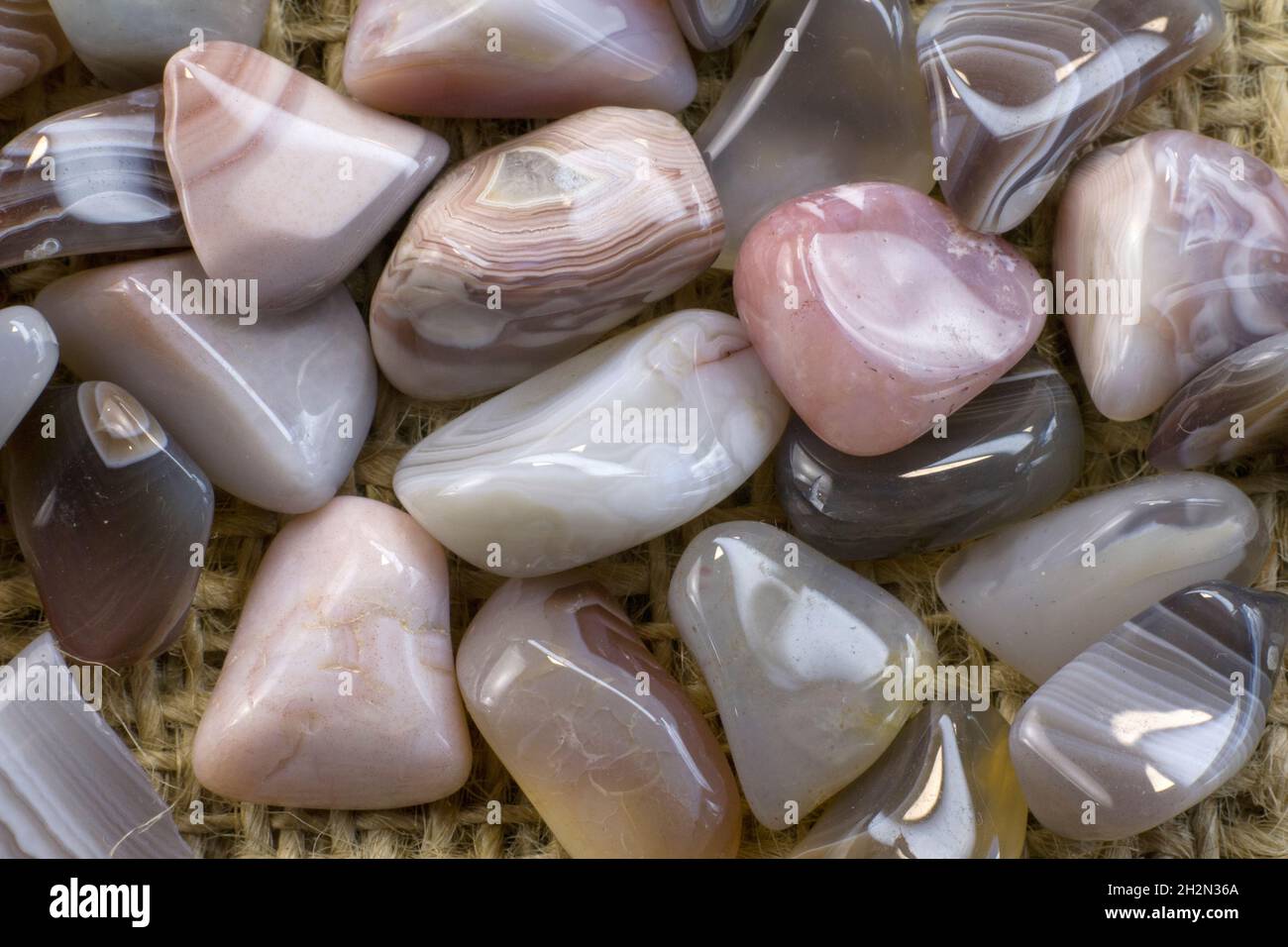 Natural Agate, various types and color, gems mineral collection as nice ...