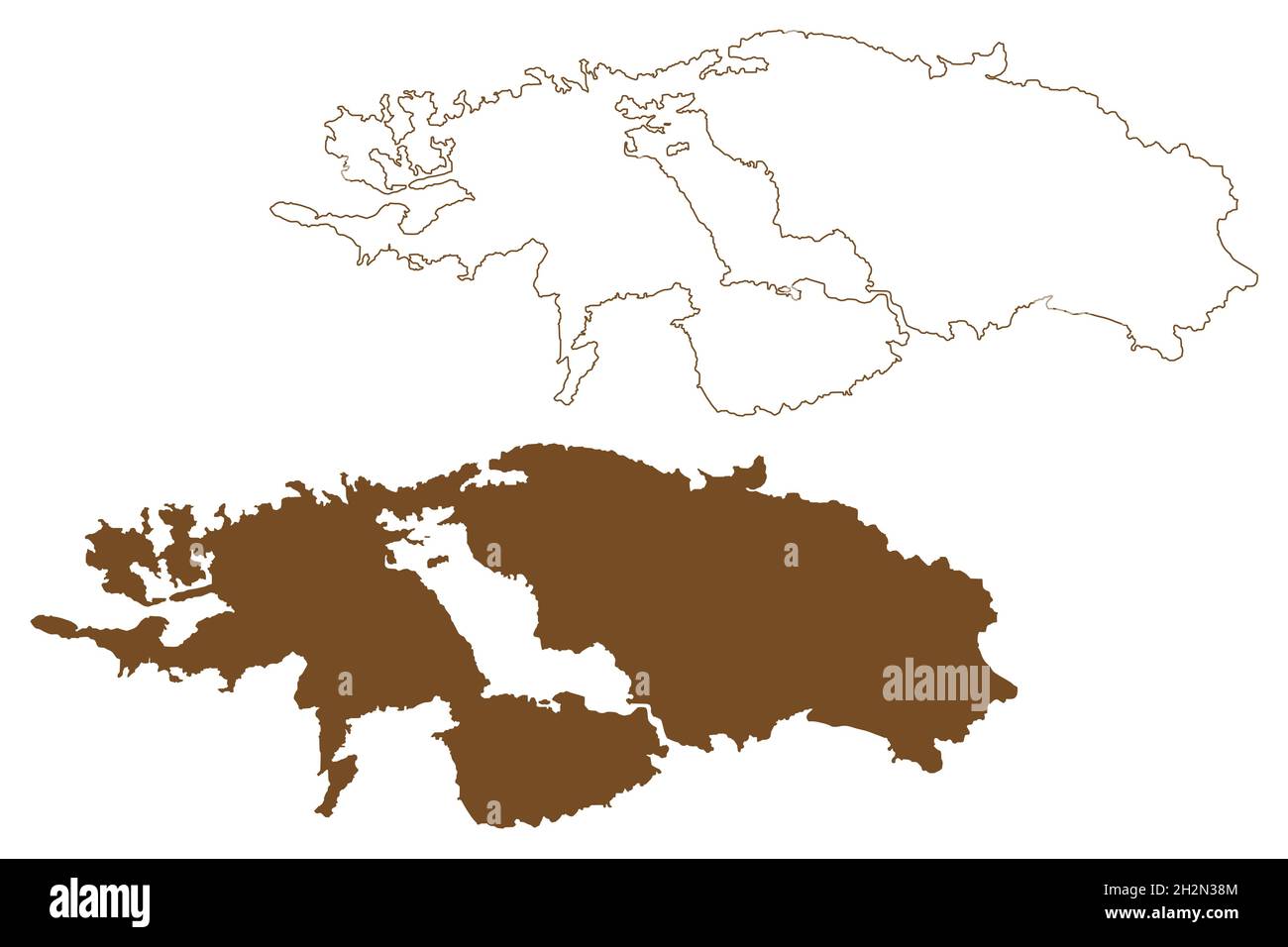 Waigeo island (Republic of Indonesia, South East Asia, Raja Ampat ...