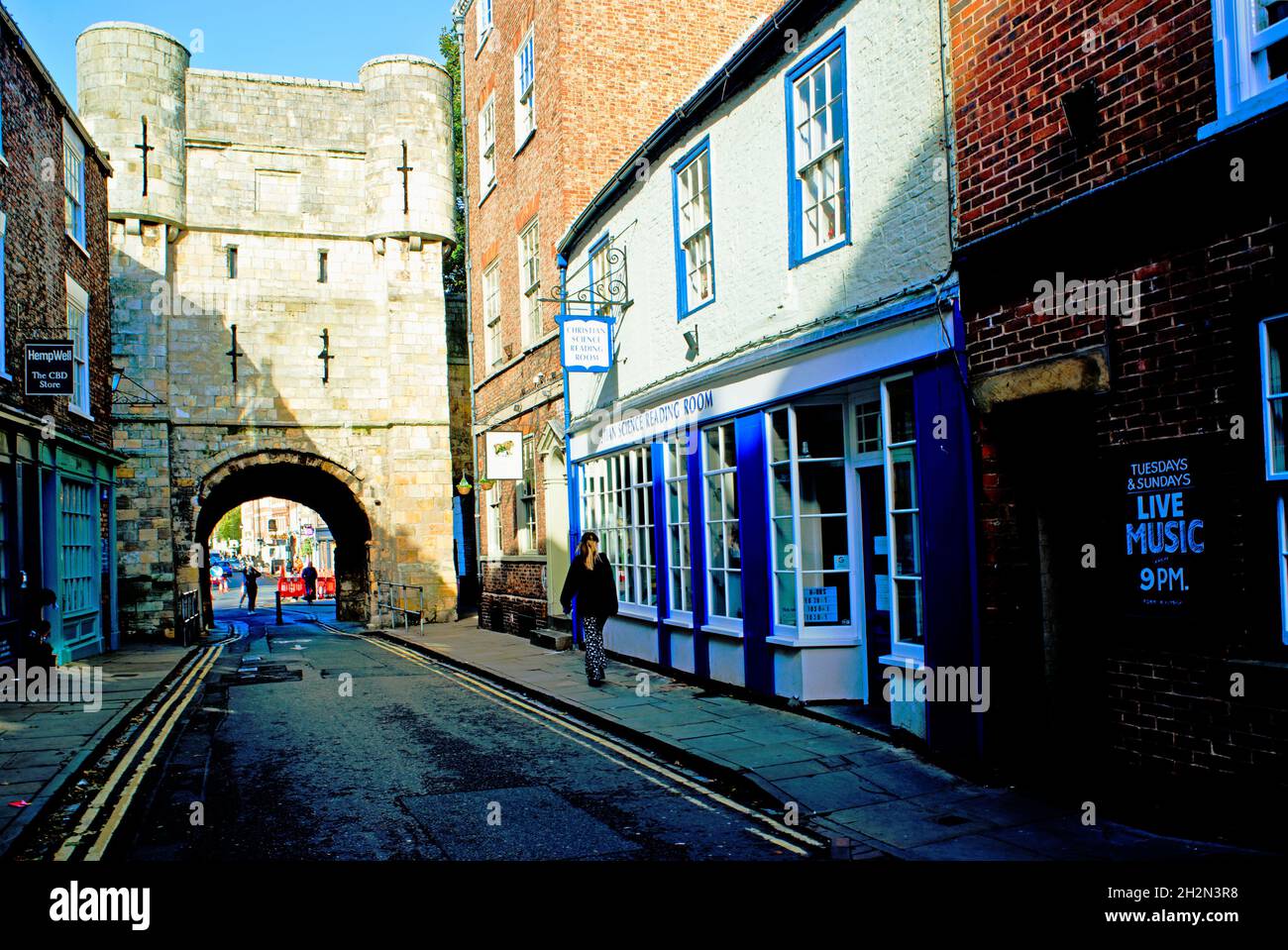 Bootham Bar, York, England Stock Photo - Alamy