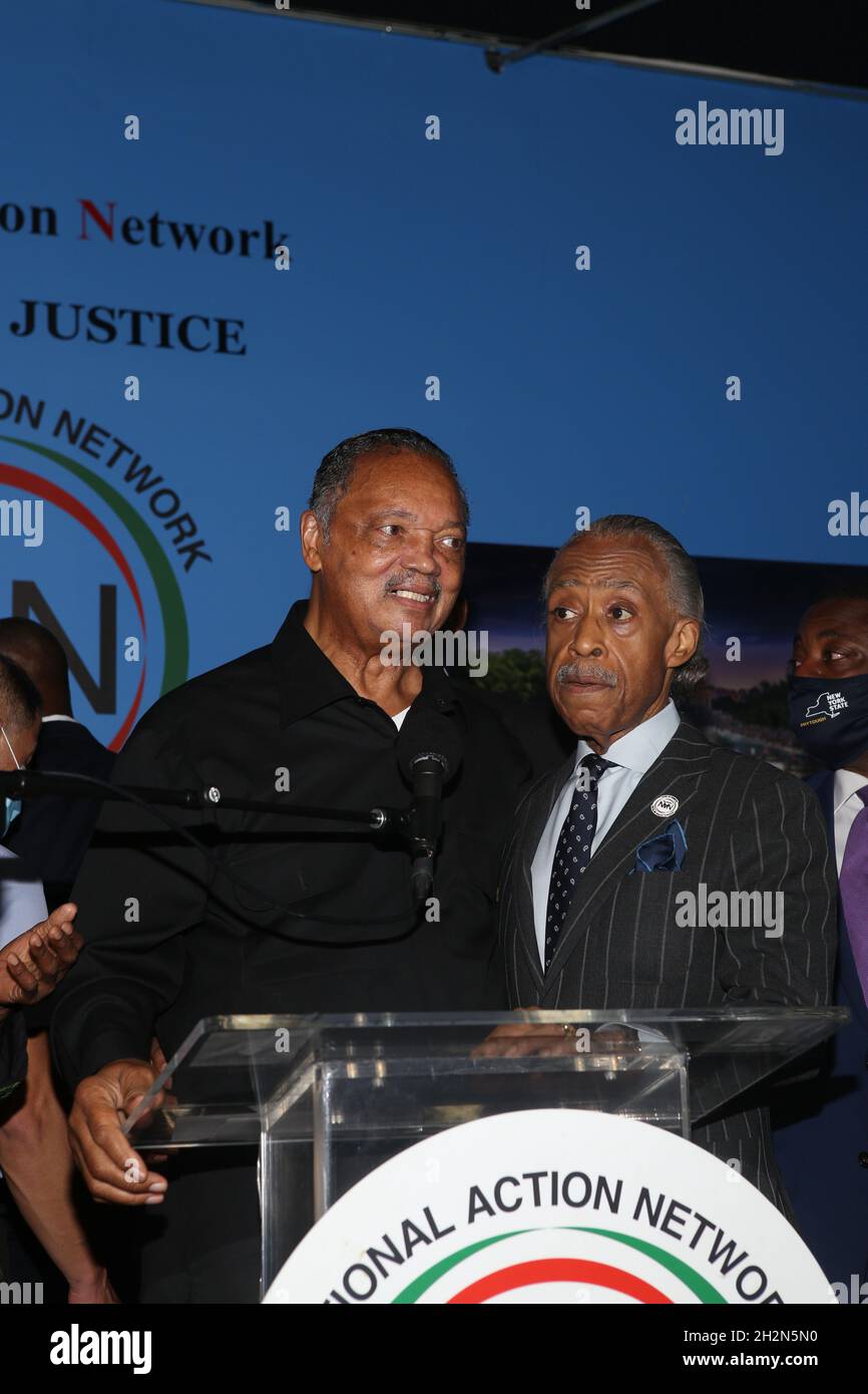 Rev. Jesse L. Jackson, Sr. and Rev. Al Sharpton Attend Rev. Jesse L ...