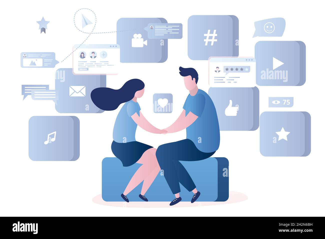 Millennial symbol Cut Out Stock Images & Pictures - Alamy