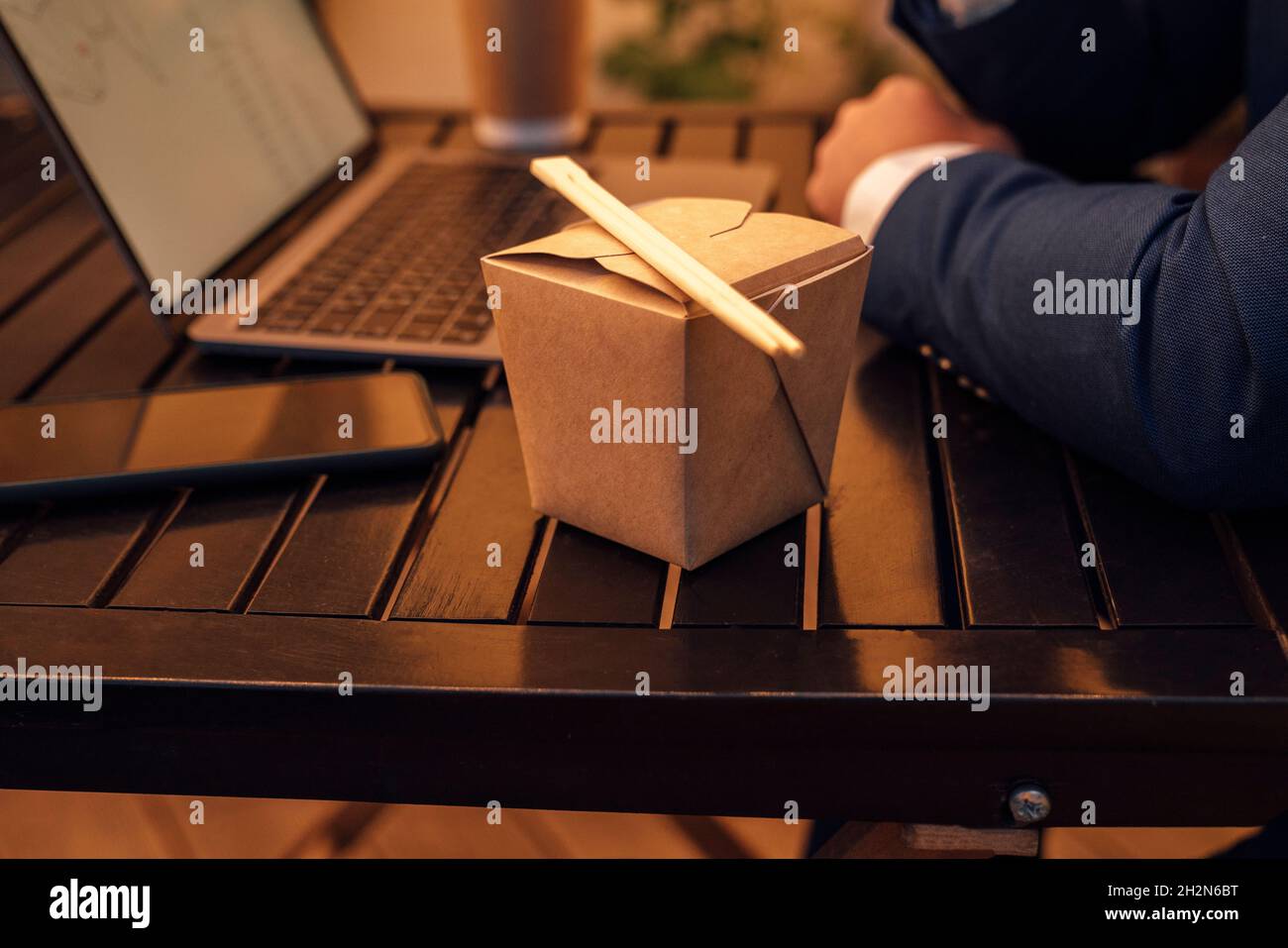 Food container office hi-res stock photography and images - Alamy