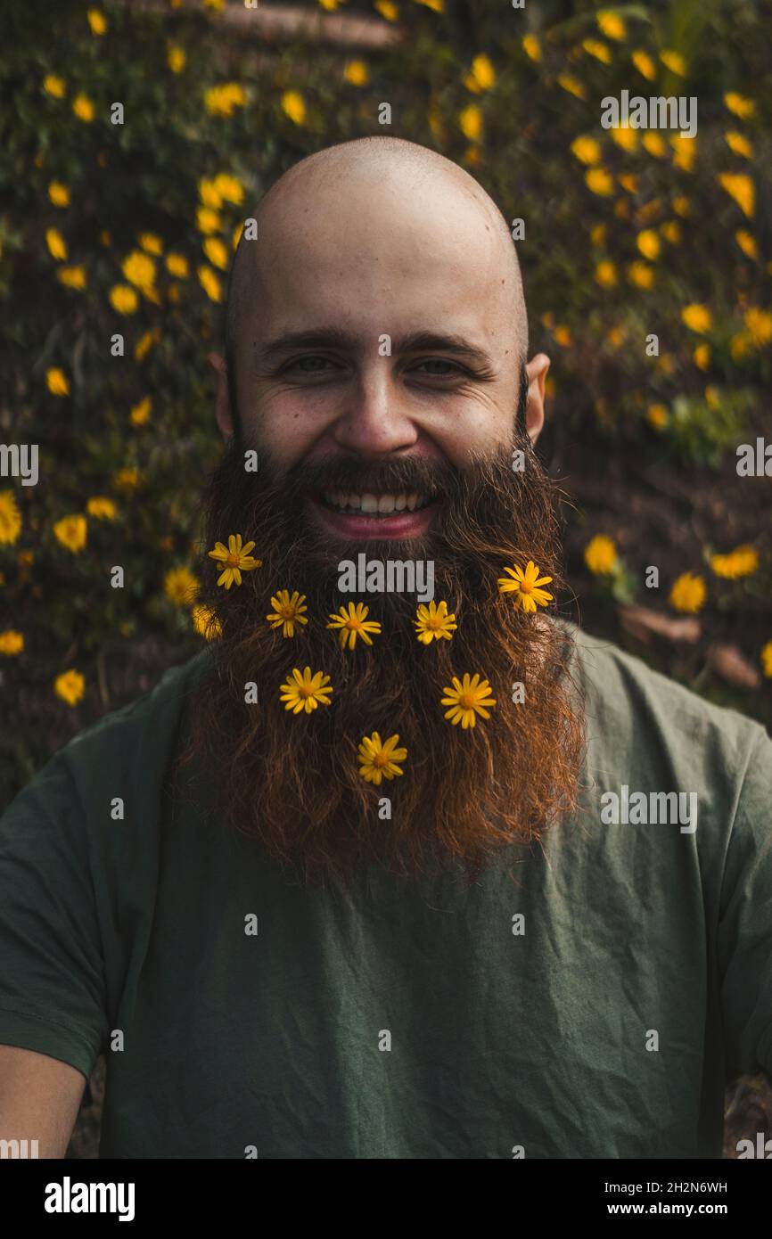 On beard hi-res stock photography and images - Alamy