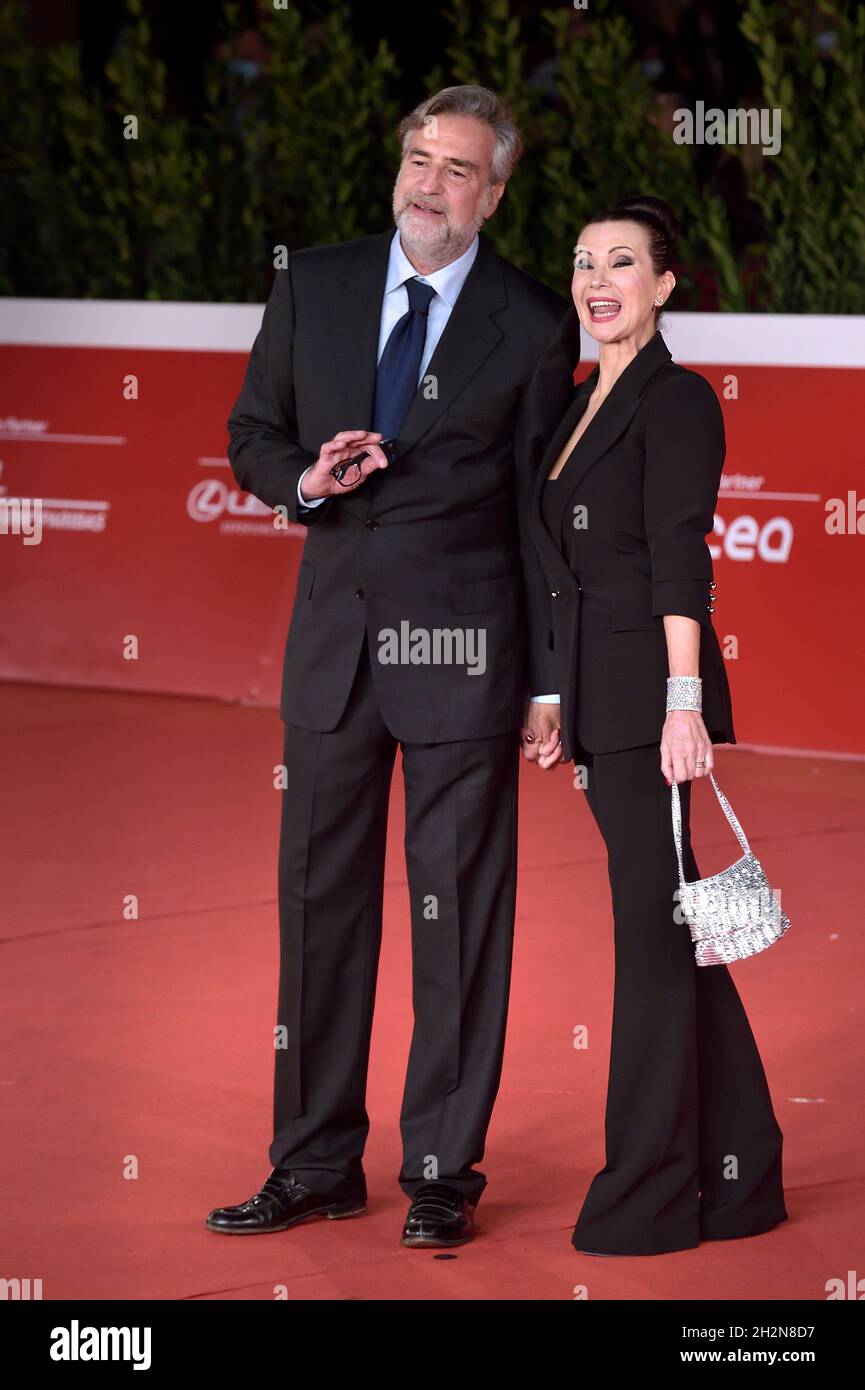Rome, Italy. 22nd Oct, 2021. ROME, ITALY - OCTOBER 22:Max Tortora ...