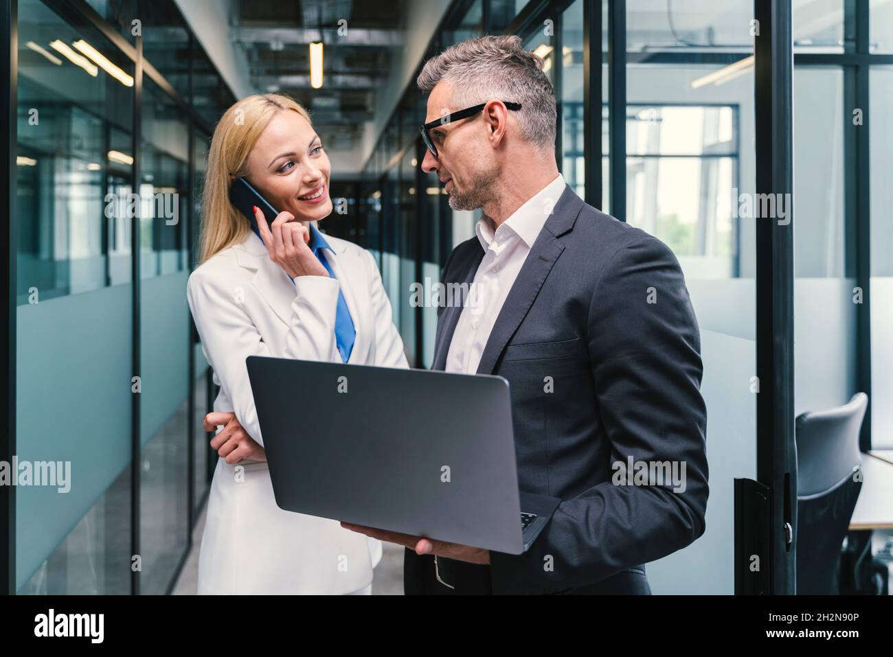 Man call other people in hi-res stock photography and images - Alamy