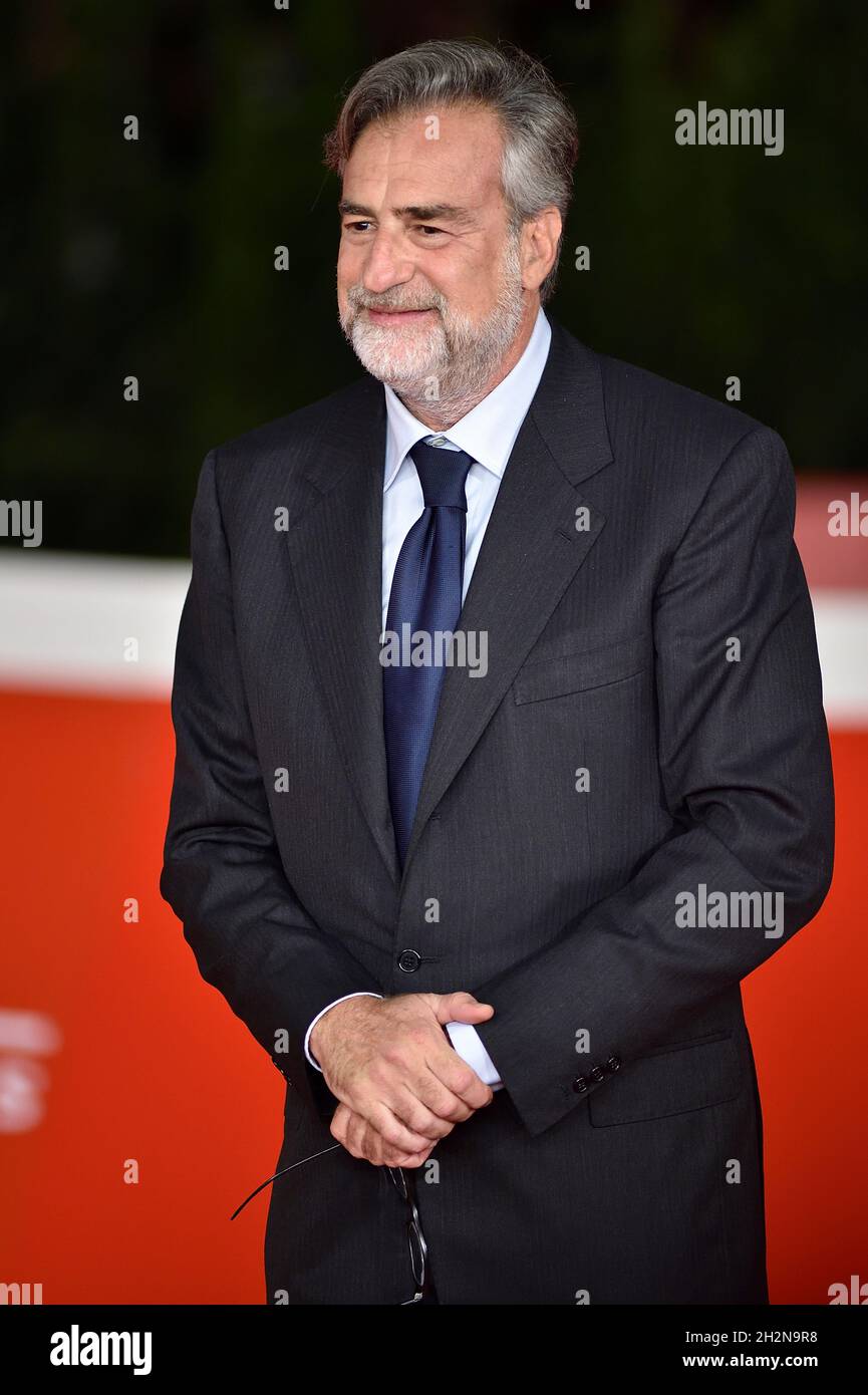 Rome, Italy. 22nd Oct, 2021. ROME, ITALY - OCTOBER 22:Max Tortora ...