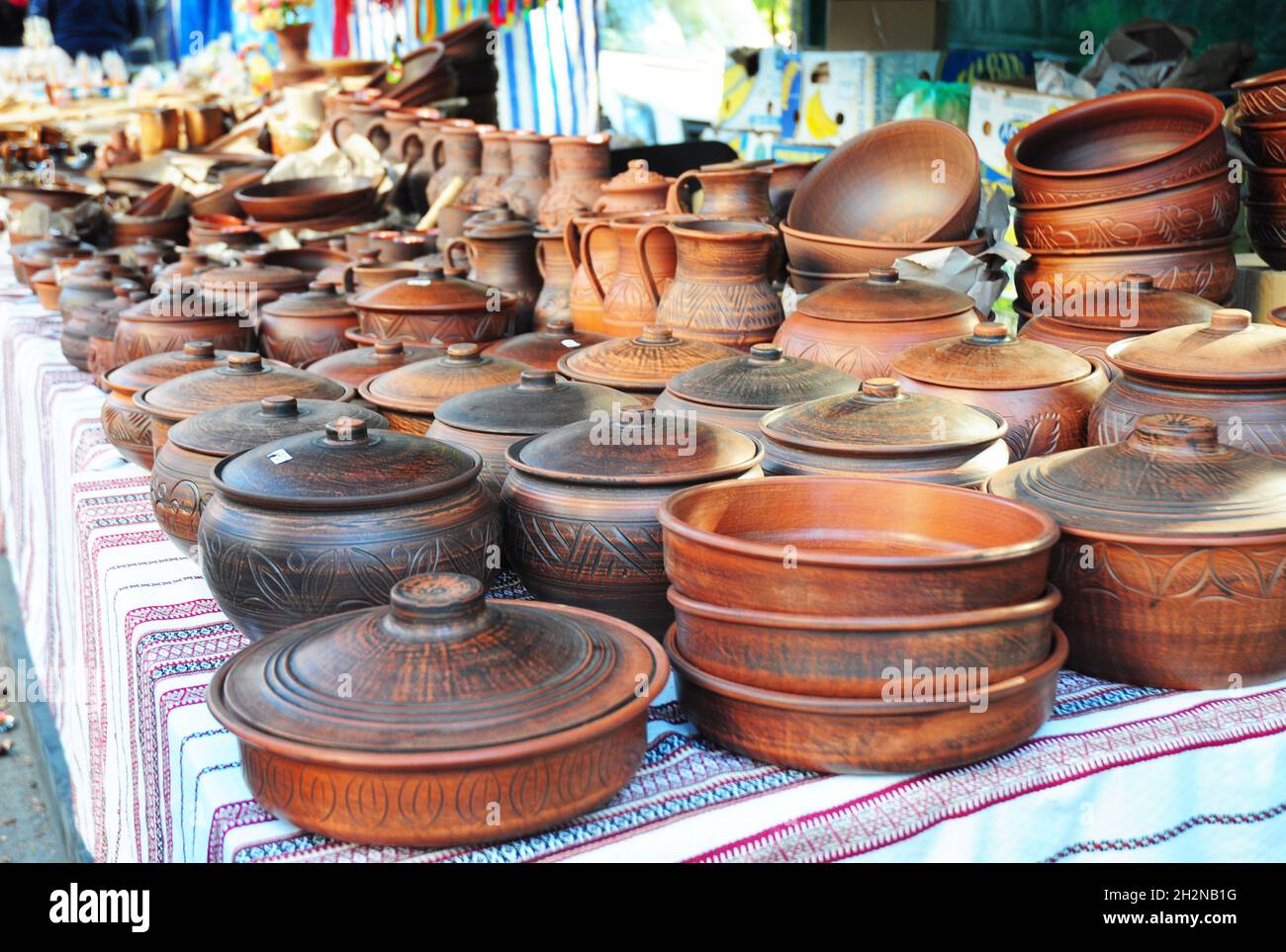 Pottery for sale. Traditional Ceramic Jugs. Handmade Ceramic Pottery in ...