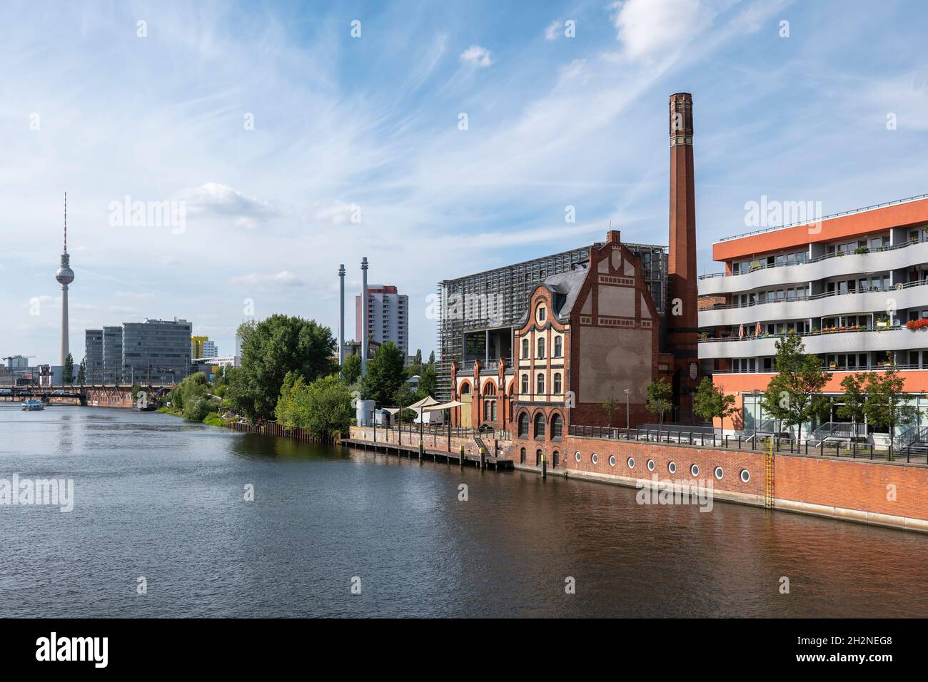 Germany, Berlin, Spree river canal Stock Photo - Alamy