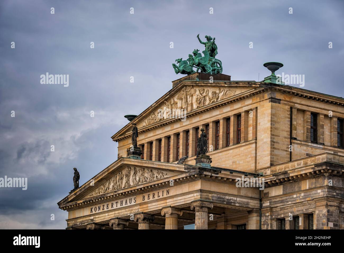 Germany, Berlin, Facade of Konzerthaus Berlin Stock Photo - Alamy