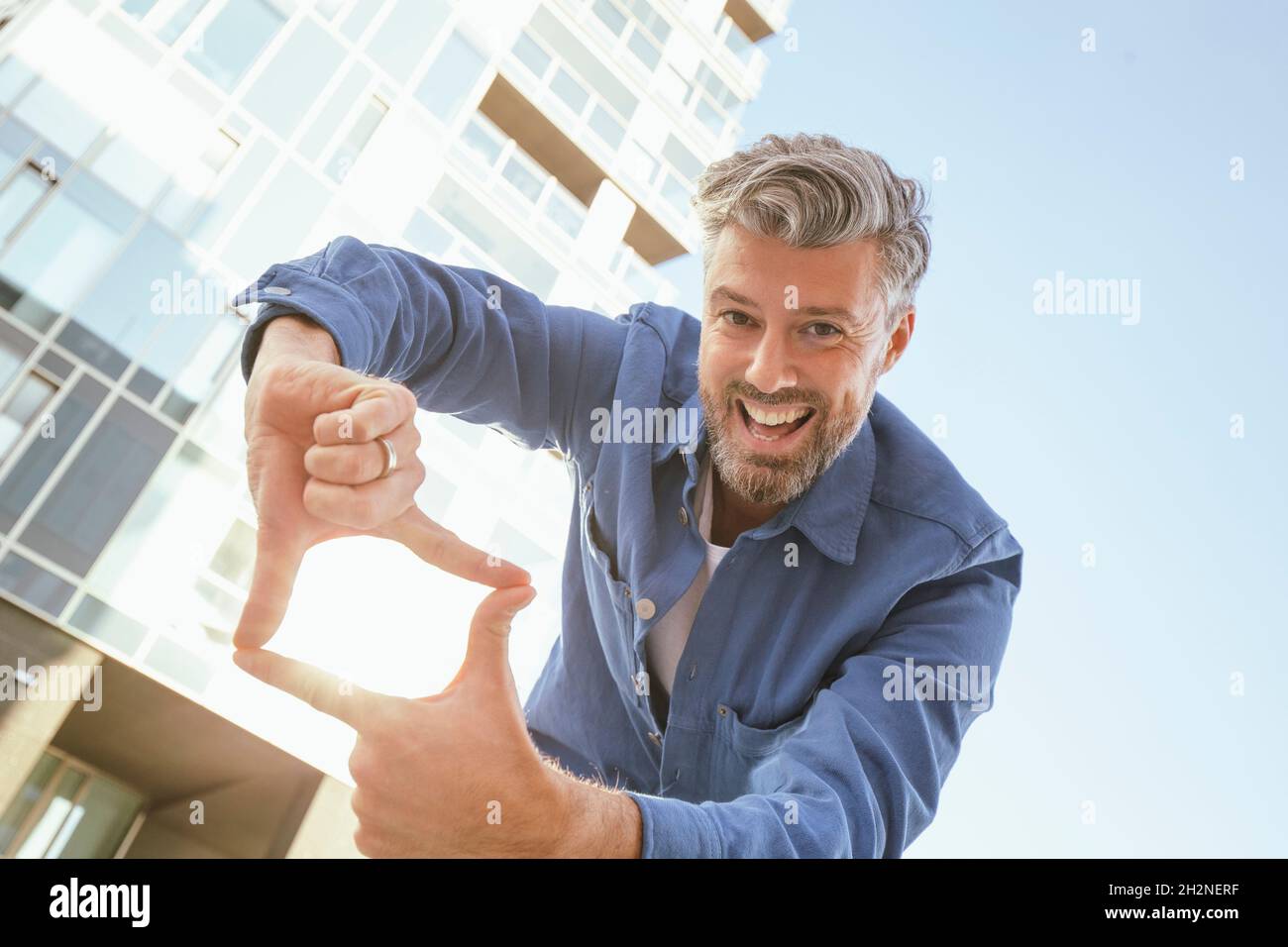 Adult horizontal frame hi-res stock photography and images - Alamy