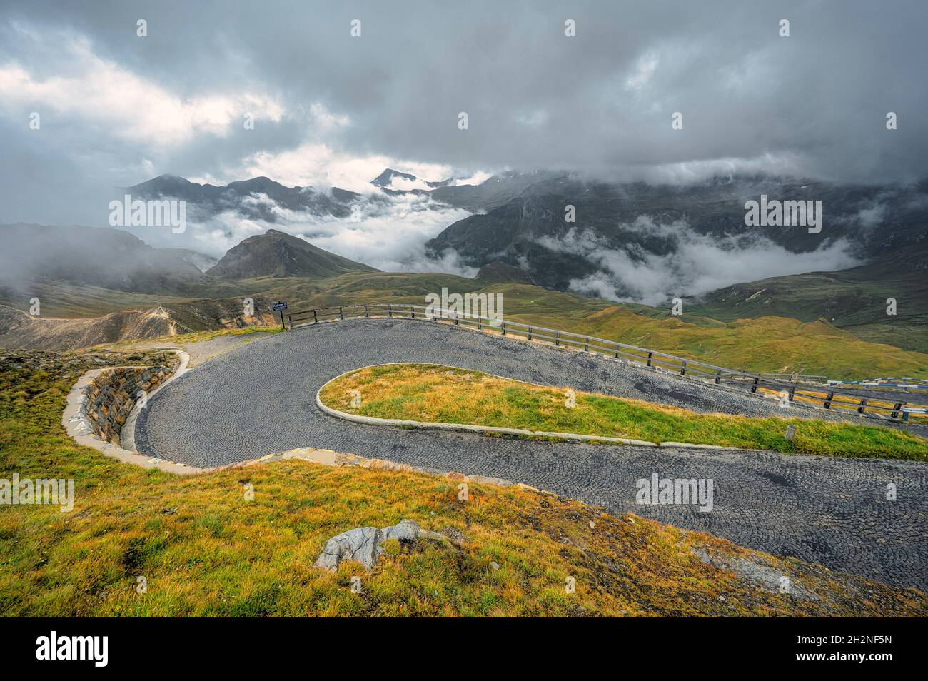 Grossglockner High Alpine Road mountain pass Stock Photo - Alamy