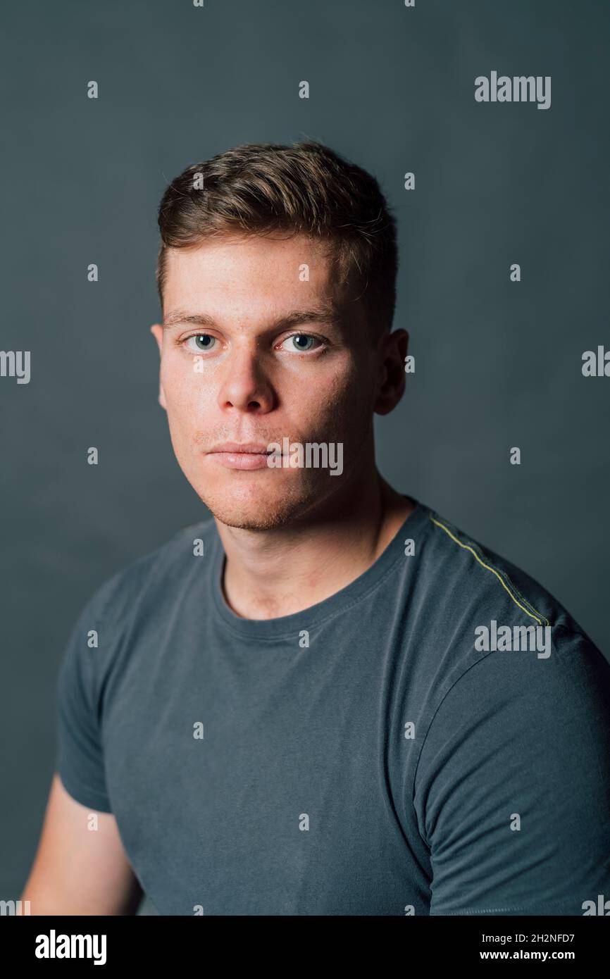 Man in studio hi-res stock photography and images - Alamy