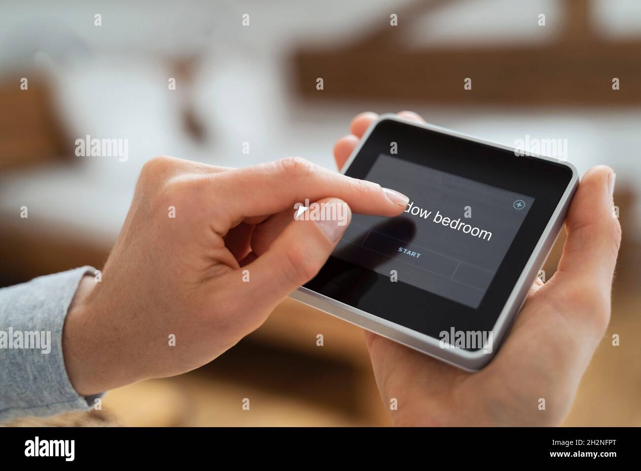 Touch writing hi-res stock photography and images - Alamy