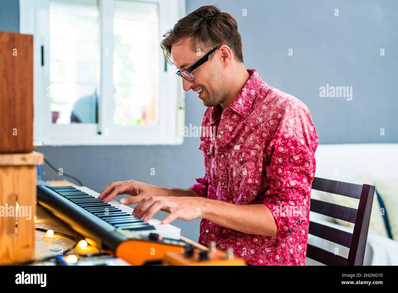 Piano home hi-res stock photography and images - Alamy