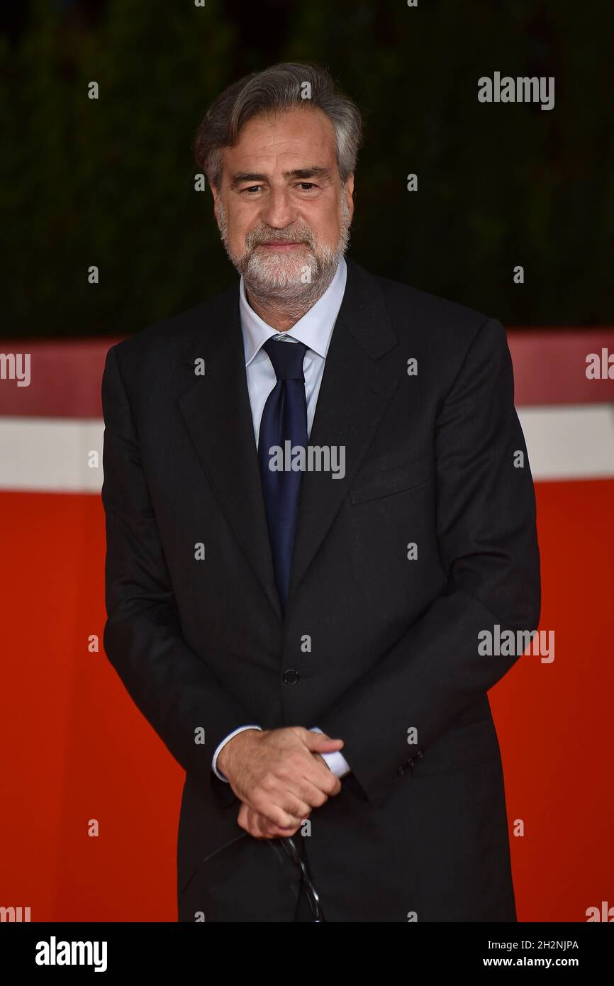 Italy, Rome, 22 October, 2021 : Max Tortora attends the red carpet of ...