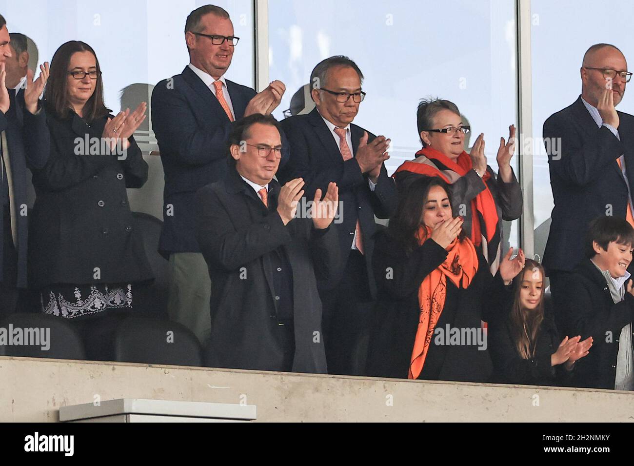Blackpool, UK. 23rd Oct, 2021. Simon Sadler owner of Blackpool FC ...