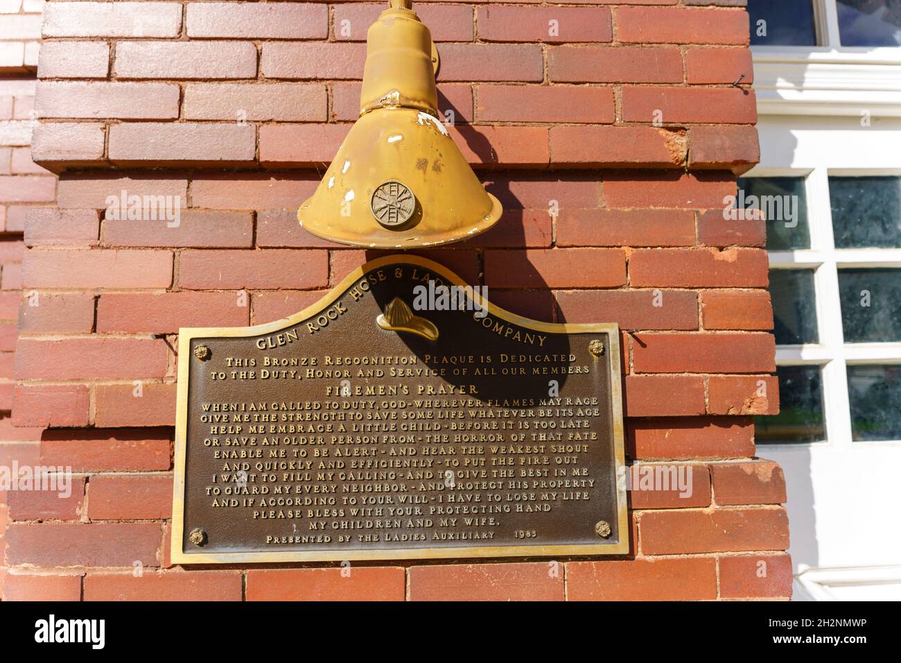 Glen Rock, PA, USA - October 17, 2021: The Hook and Ladder Company ...