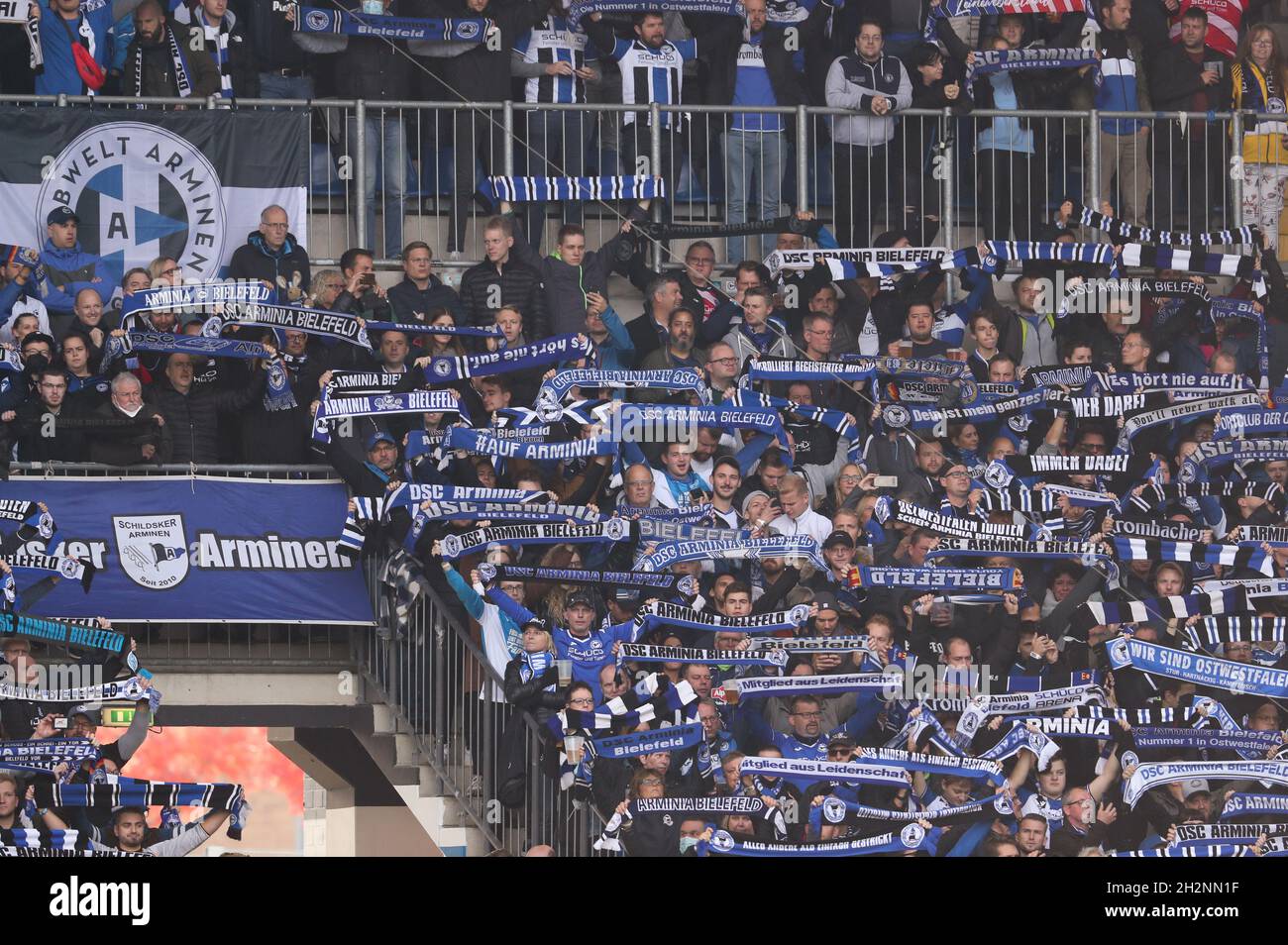 Bielefeld, Germany. 23rd Oct, 2021. Football: Bundesliga, Arminia ...