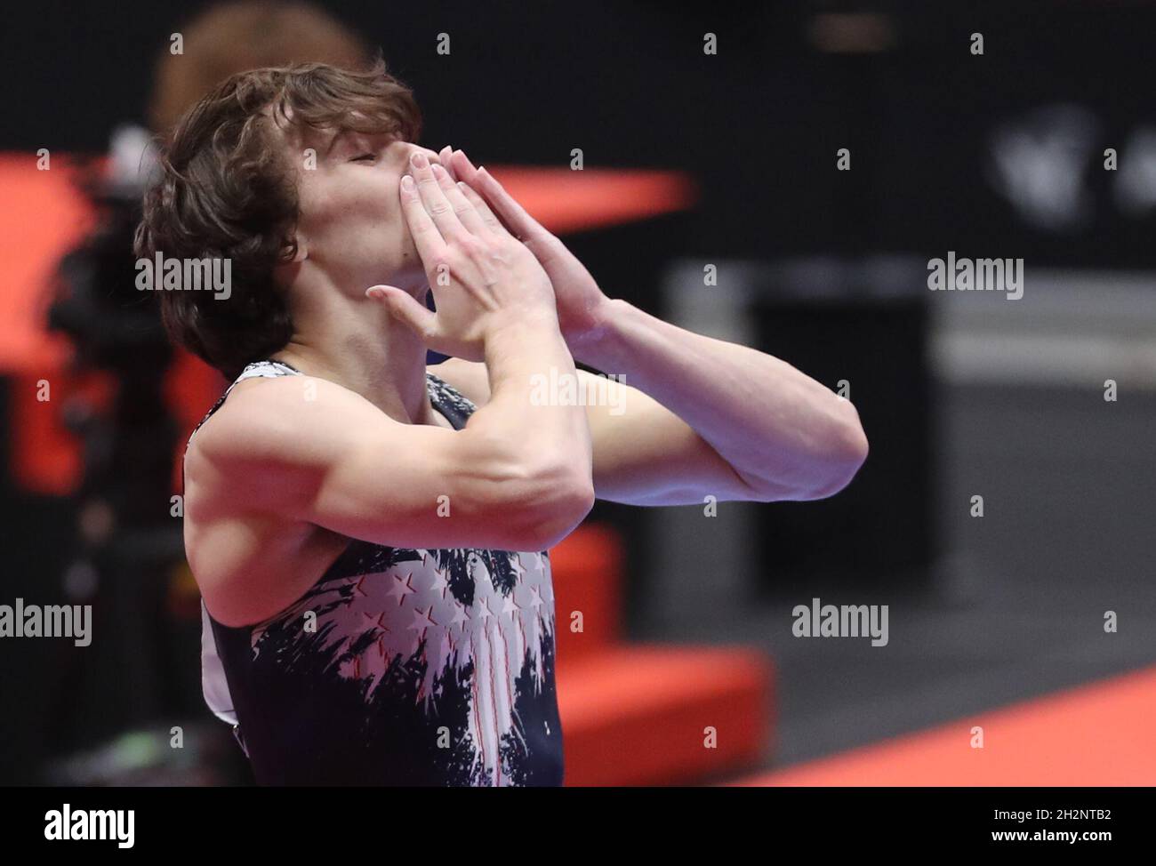 Kitakyushu, Japan. 23rd Oct, 2021. Stephen Nedoroscik of the United ...