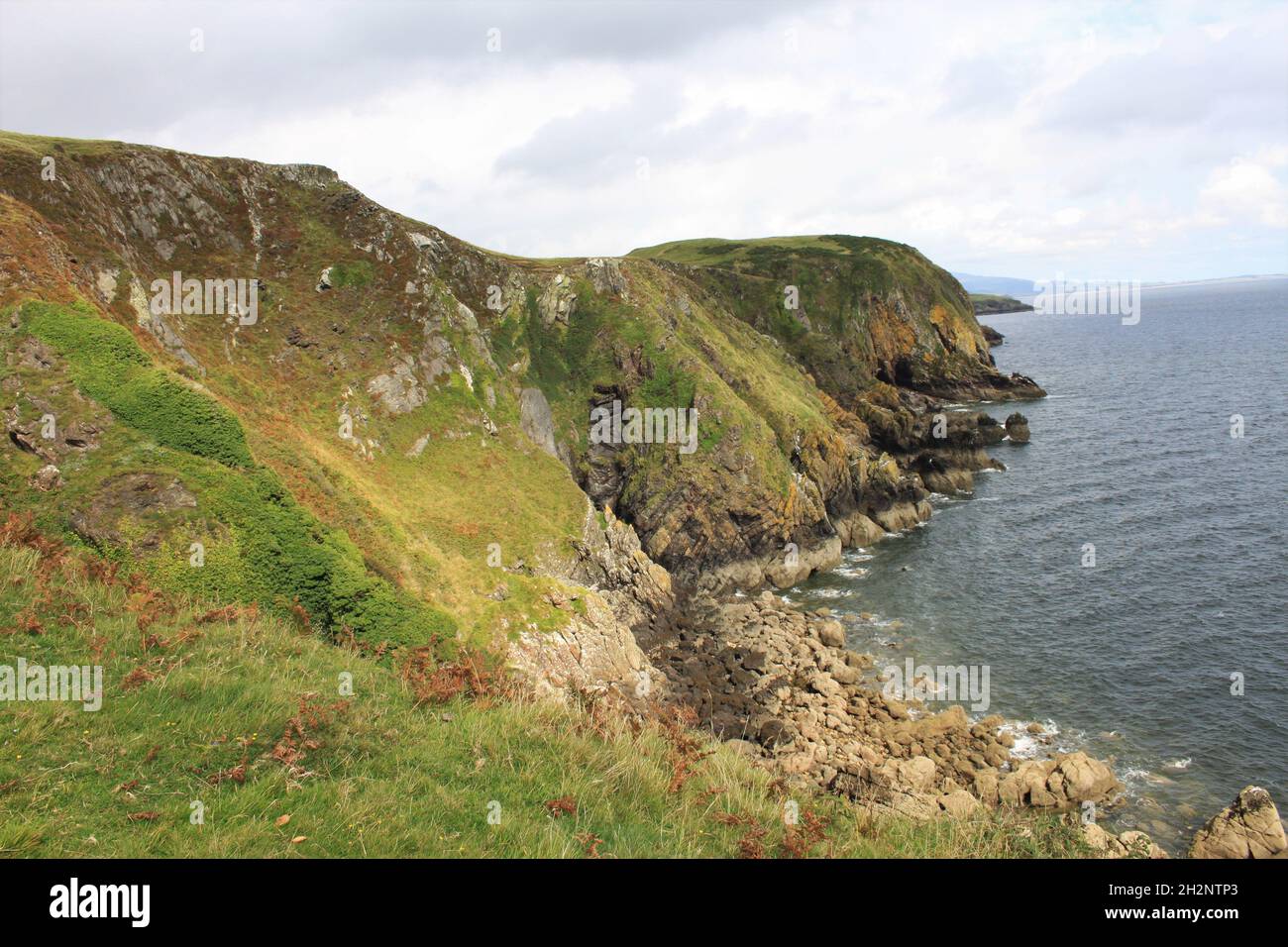 South West Scotland coast path Stock Photo - Alamy