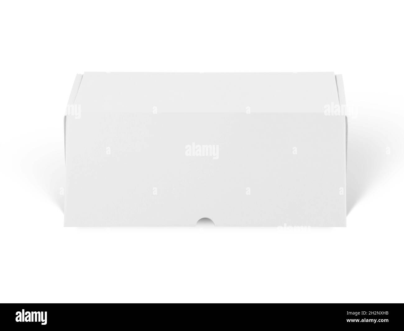 Packaging box isolated on white background Stock Photo - Alamy