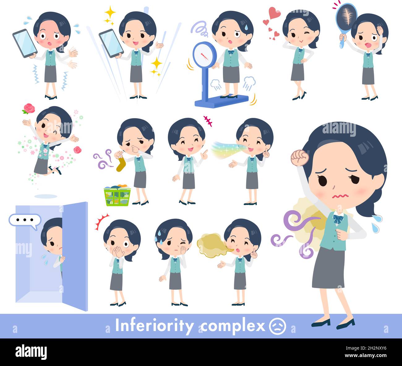Inferiority Clipart People
