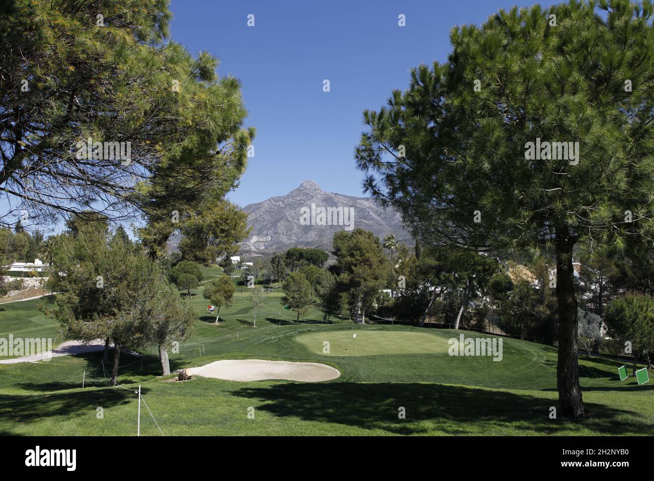 golf course in Marbella, andalusia, spain Stock Photo - Alamy