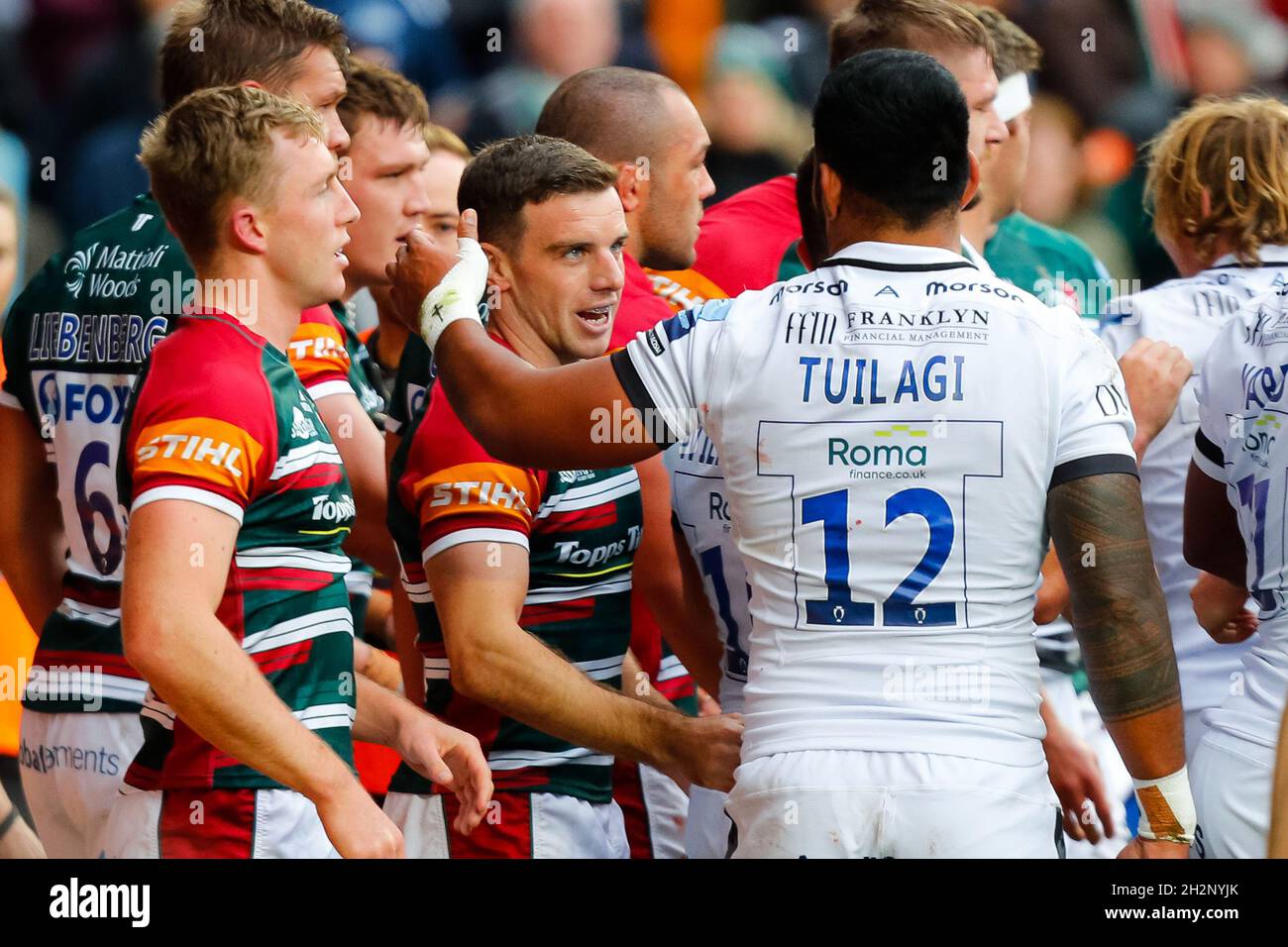 23rd October 2021; Mattioli Woods Welford Road Stadium, Leicester ...