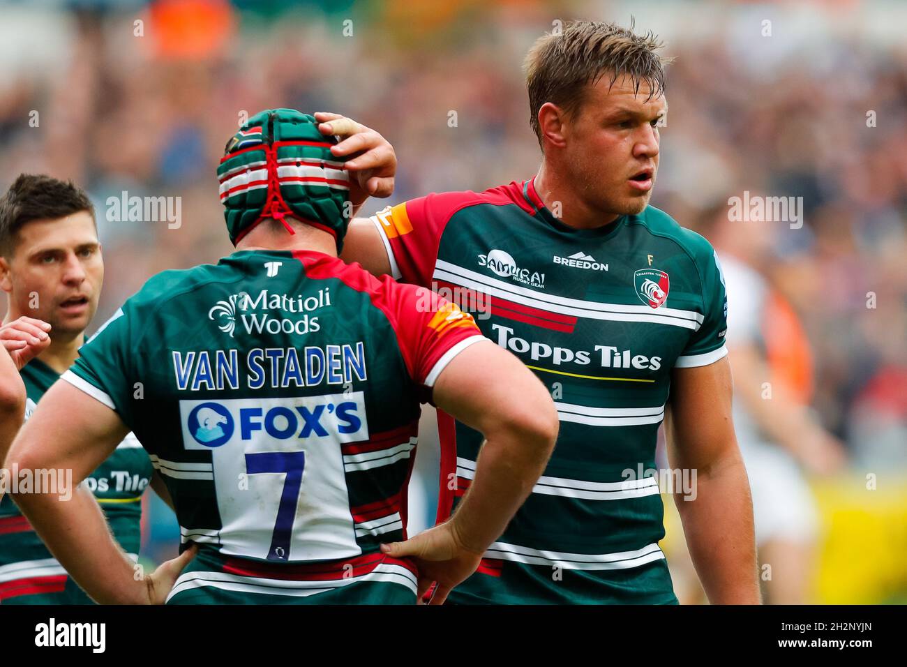 23rd October 2021; Mattioli Woods Welford Road Stadium, Leicester ...