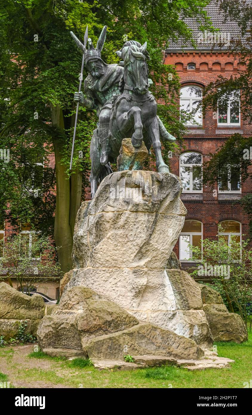 Wittekind-Denkmal, Herford, Nordrhein-Westfalen, Deutschland Stock ...